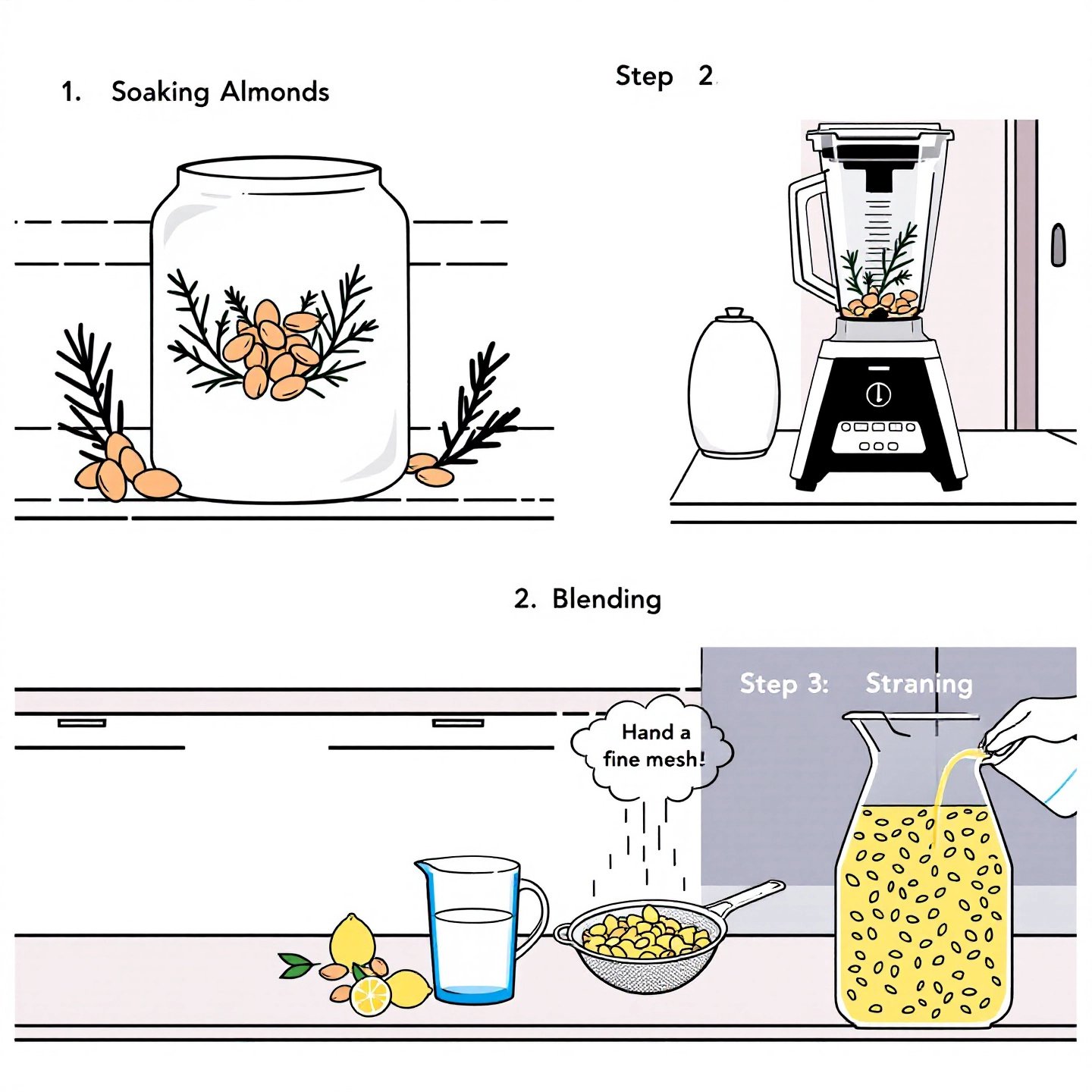 How to Make Almond Water: A Simple and Refreshing Recipe - The Plant ...