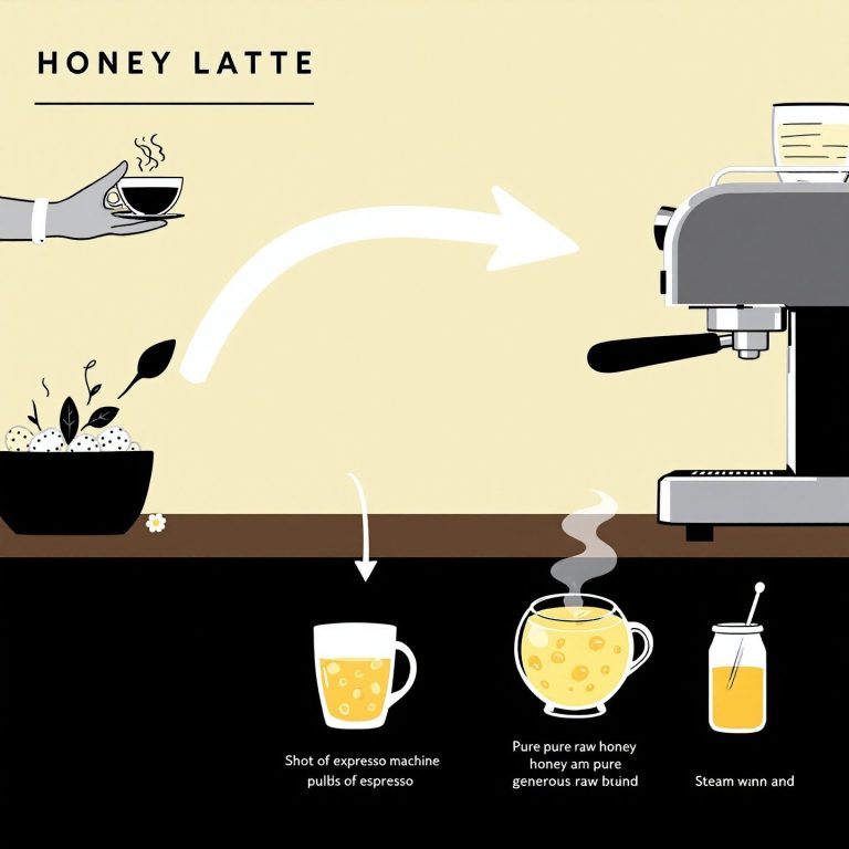 How to Make the Perfect Honey Latte: A Sweet Twist on a Classic Coffee ...