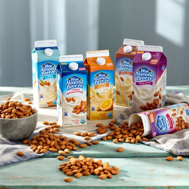 Blue Diamond Almond Breeze Milk: Exploring Varieties, Nutrition, and ...