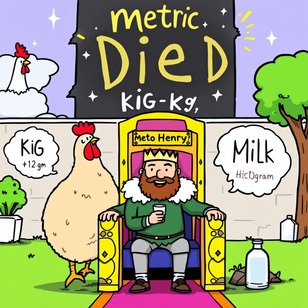 King Henry Died Drinking Chocolate Milk: The Ultimate Metric System ...